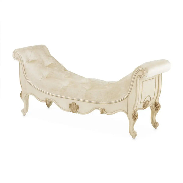 Platine de Royale - Non-Storage Bed Bench - Champagne – Best Buy Furniture