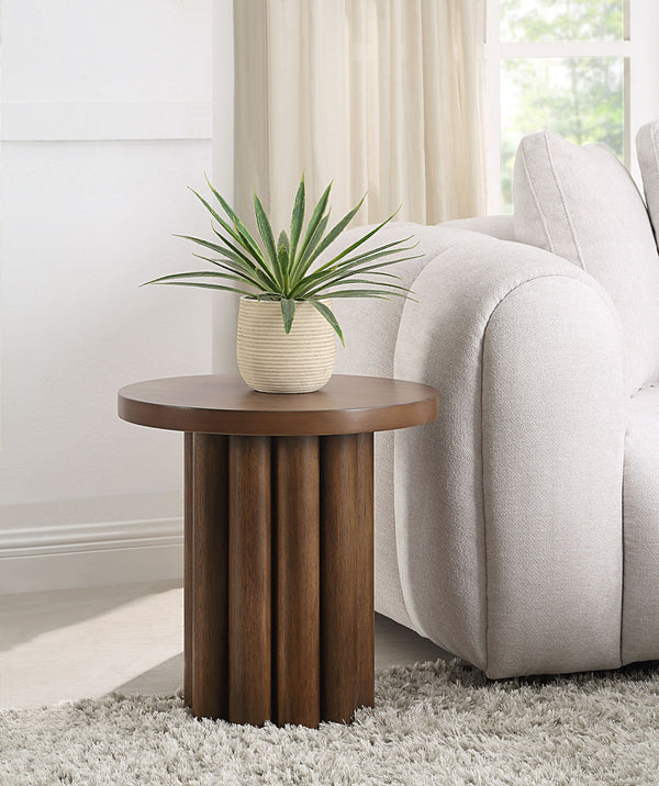 Loanna - Wooden Color End Table - Brown – Best Buy Furniture