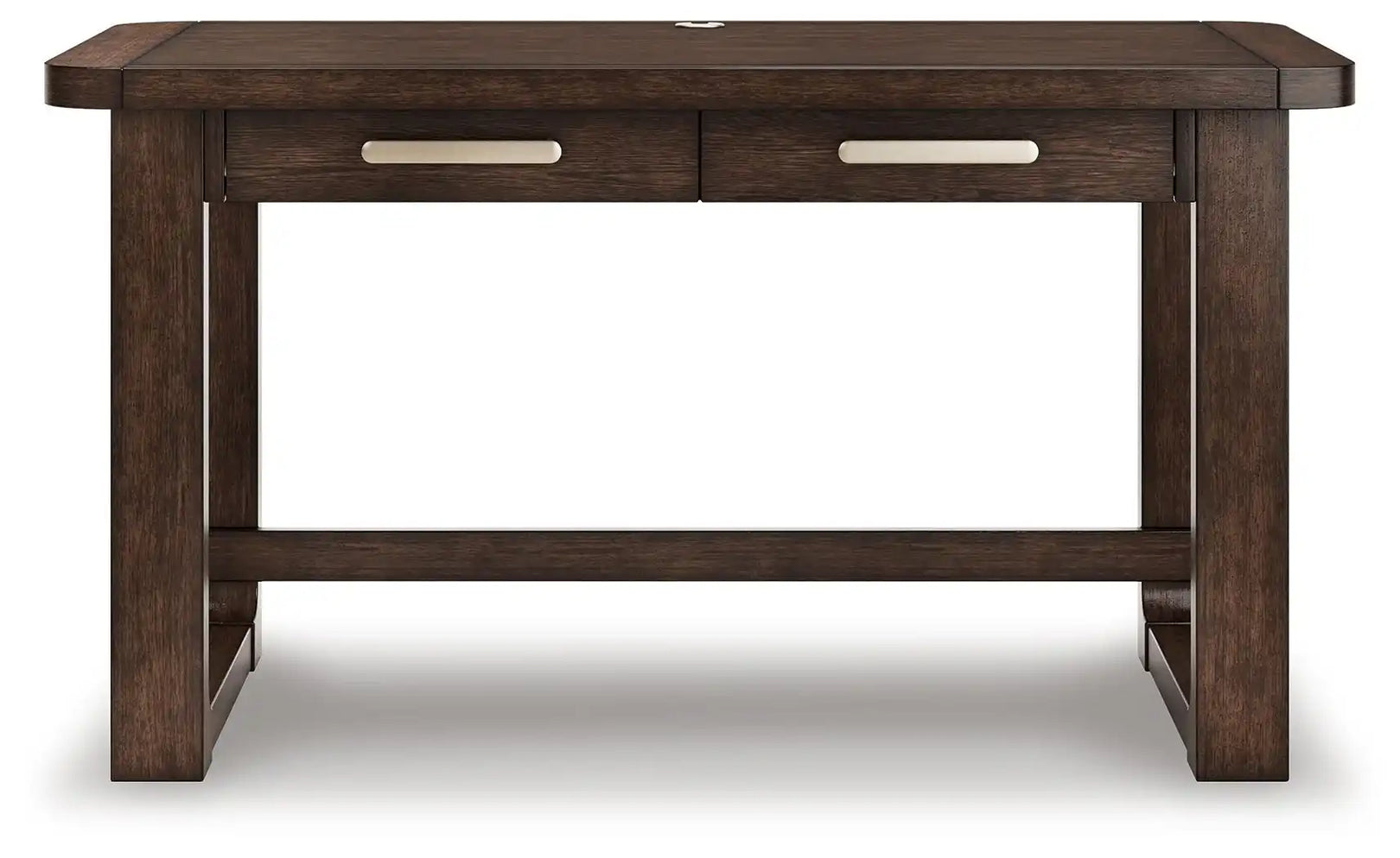 - Breckington - Home Office Desk - Dark Brown | Best Buy Furniture